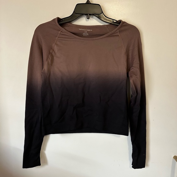 Harmony Balance | Tops | Harmony Balance Longsleeve Workout Top | Poshmark